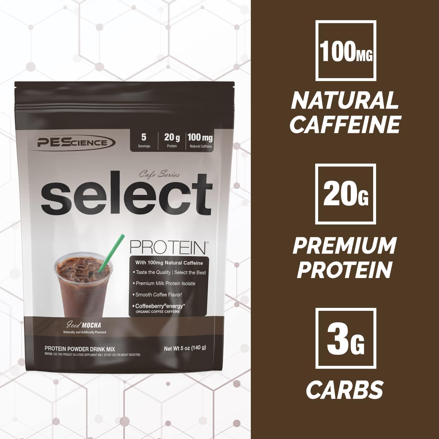 PEScience Select Cafe Protein Iced Mocha - Coffee Flavored Whey ...
