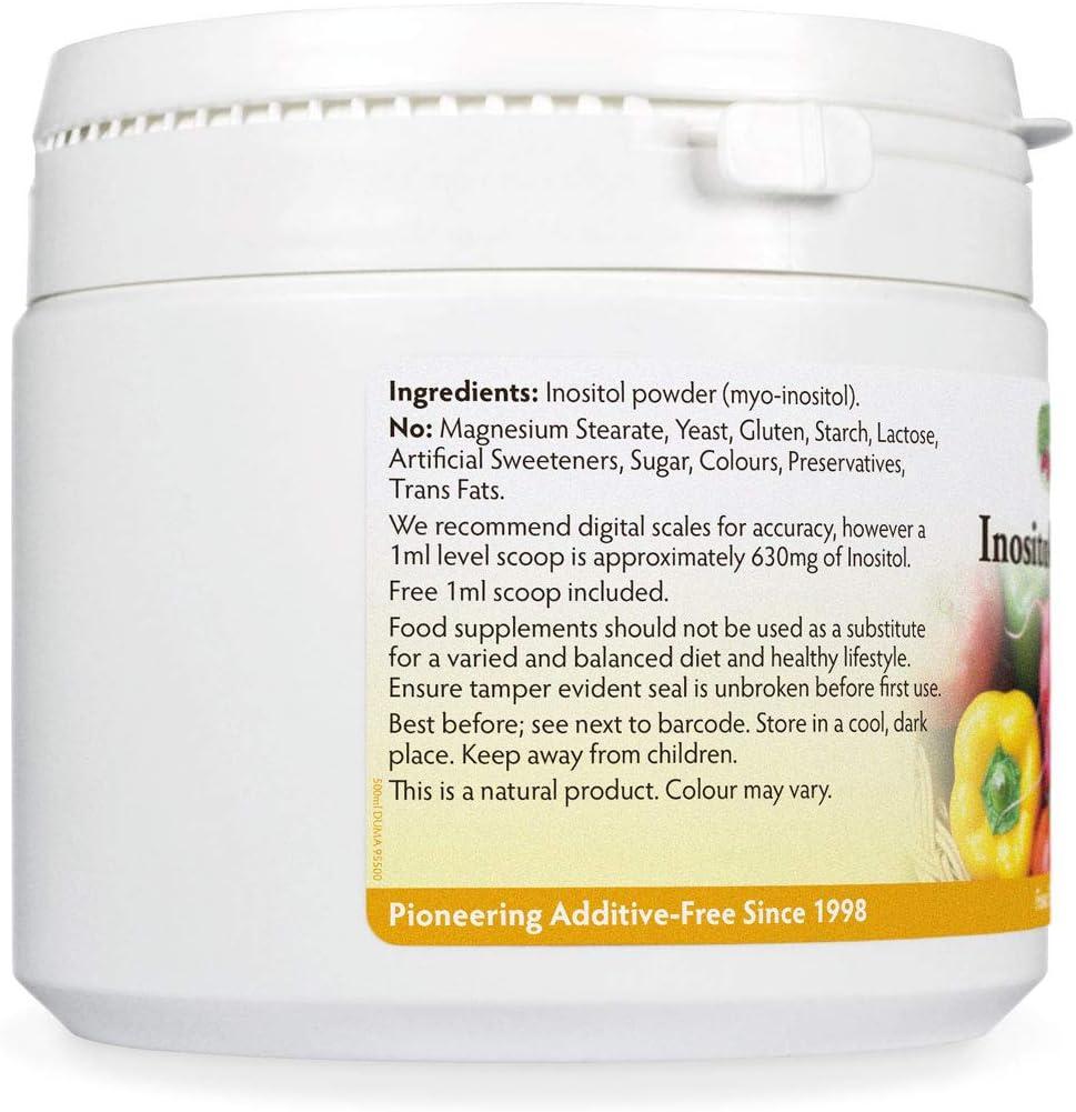 Inositol (Myo-Inositol) Powder 300g - High Absorption Vegan Formula ...