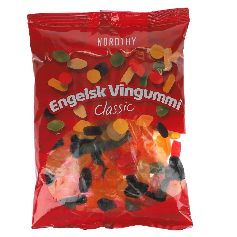 Buy Nordthy Engelsk Vingummi 900g - Authentic Danish Gummies | Free ...
