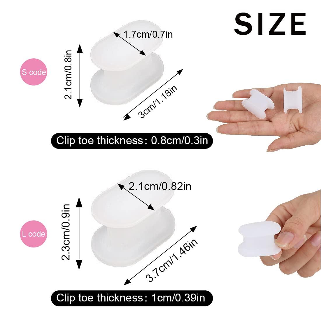 TSLRSA 8PC Bunion Corrector Gel - Effective Relief for Overlapping Toes ...