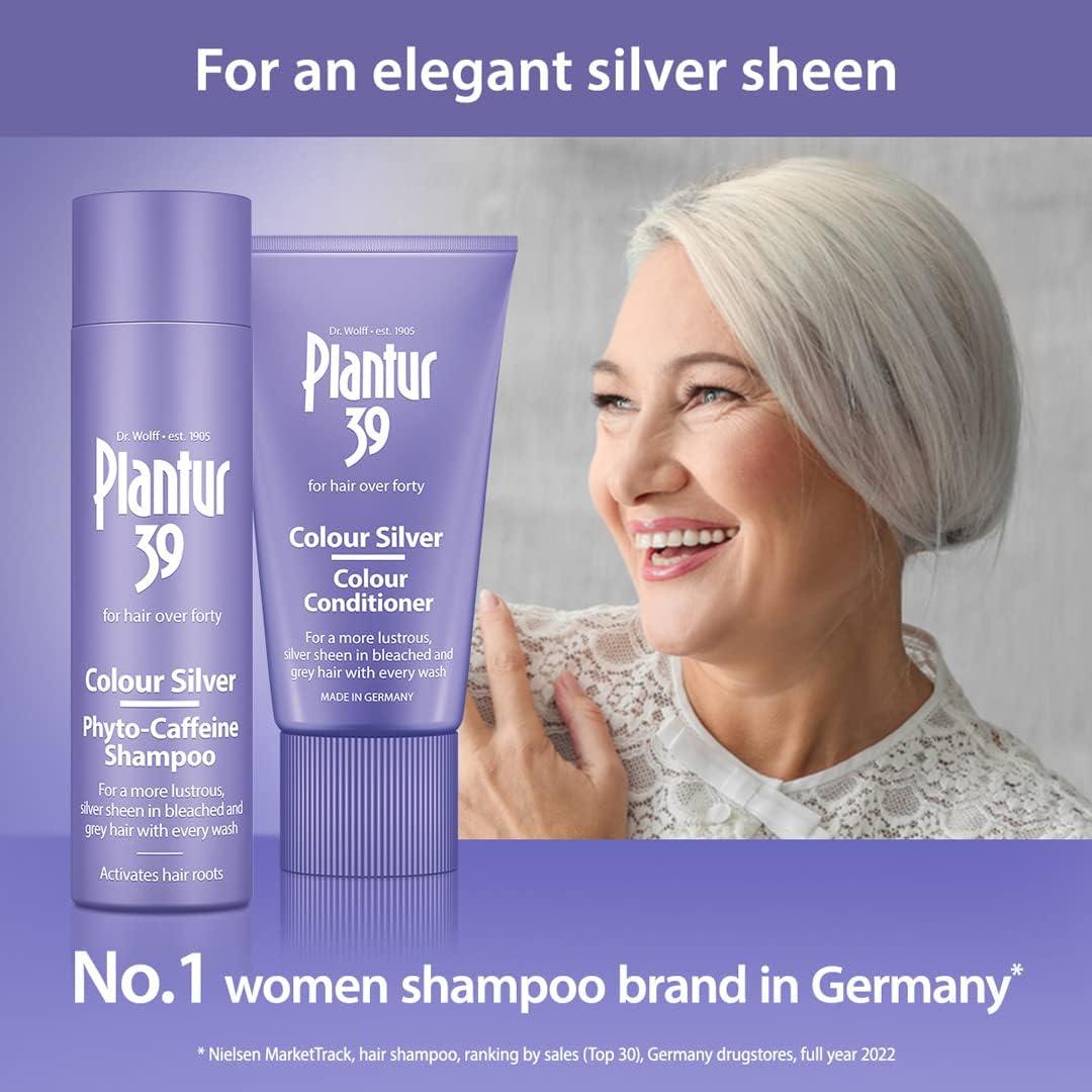 Plantur 39 Purple Shampoo & Conditioner Set for Bleached & Grey Hair ...