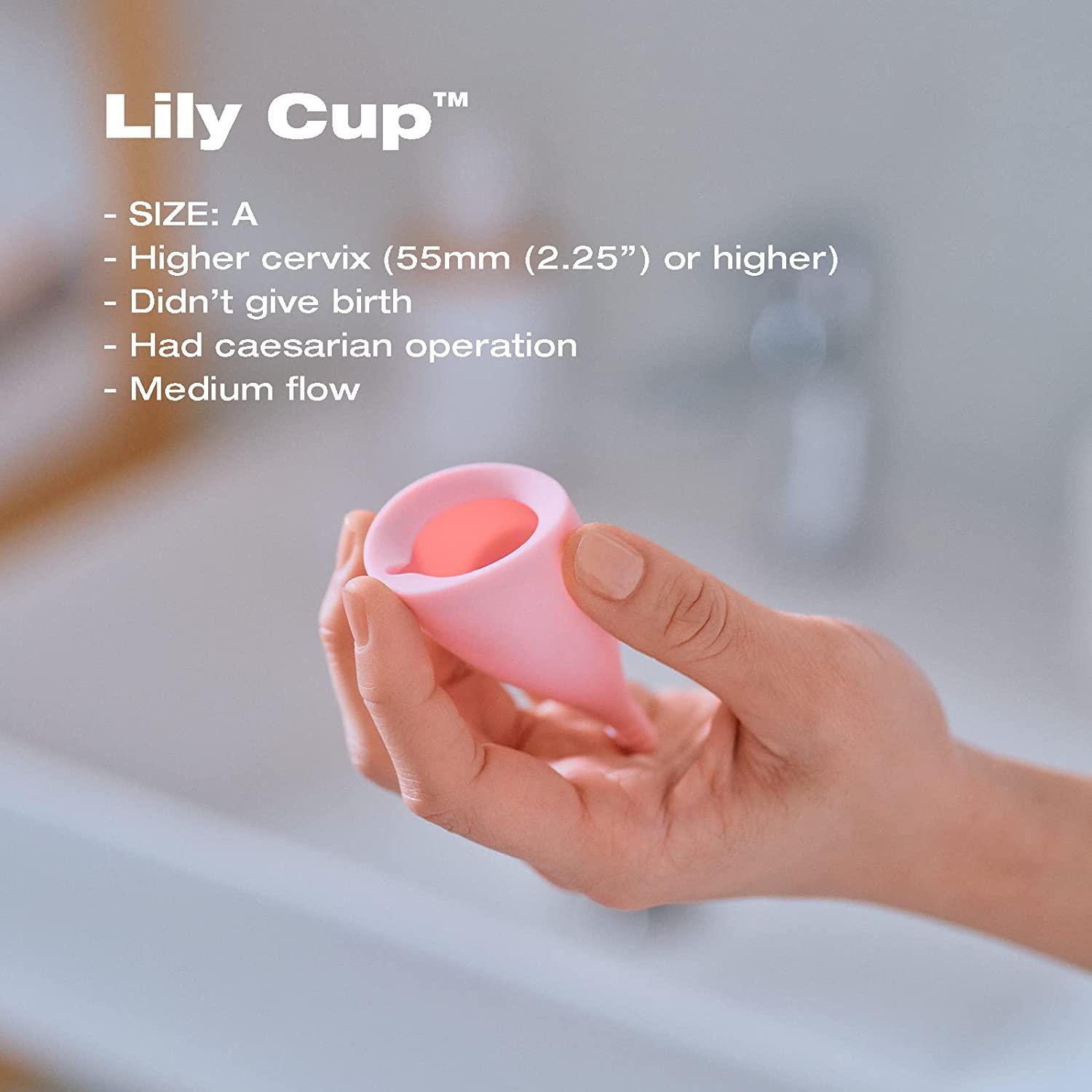 Intimina Lily Cup Size A - Thin Menstrual Cup | Up to 8 Hours Use ...