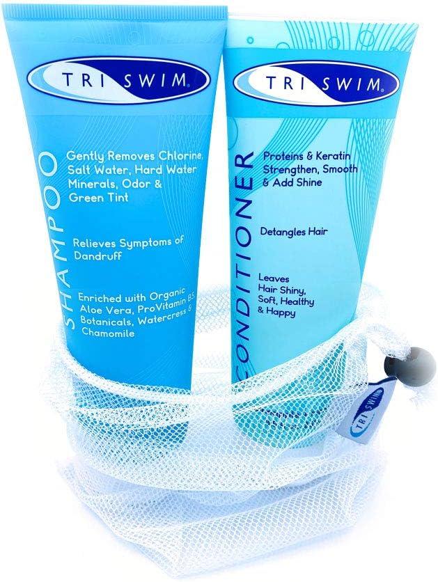 TRISWIM Chlorine Out Shampoo & Conditioner Gift Set - Say Goodbye to ...