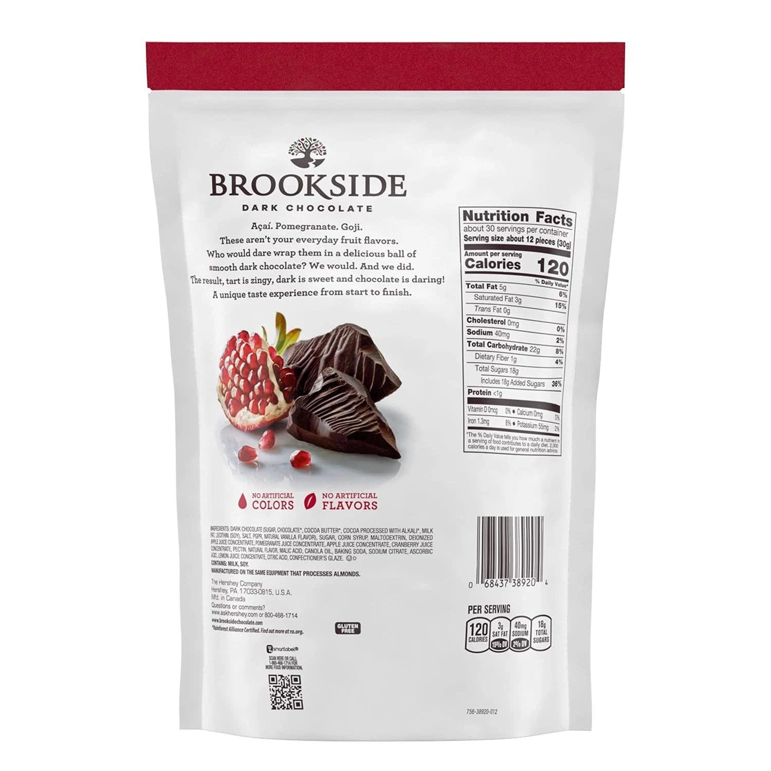 Brookside Dark Chocolate Pomegranate & Fruit Flavors (2 lb.) - 2 Pack ...