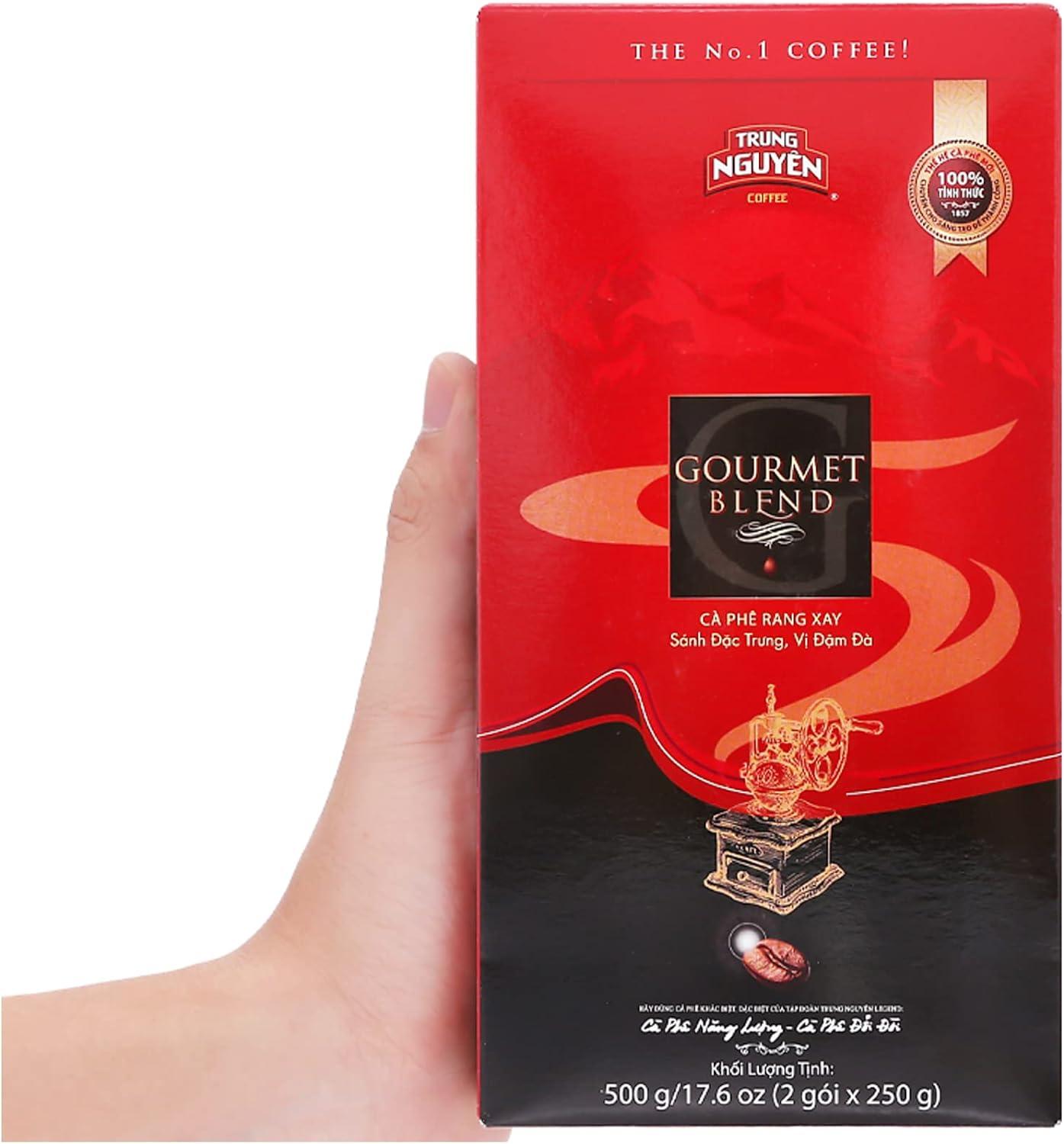Trung Nguyen Gourmet Blend Vietnamese Instant Coffee 500g with Filter ...
