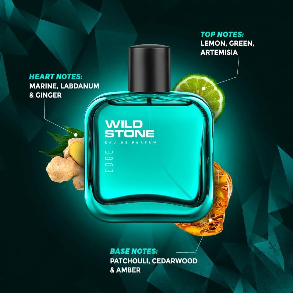 Wild Stone Edge EDP Premium Perfume for Men 100 Ml | Long-lasting Eau ...