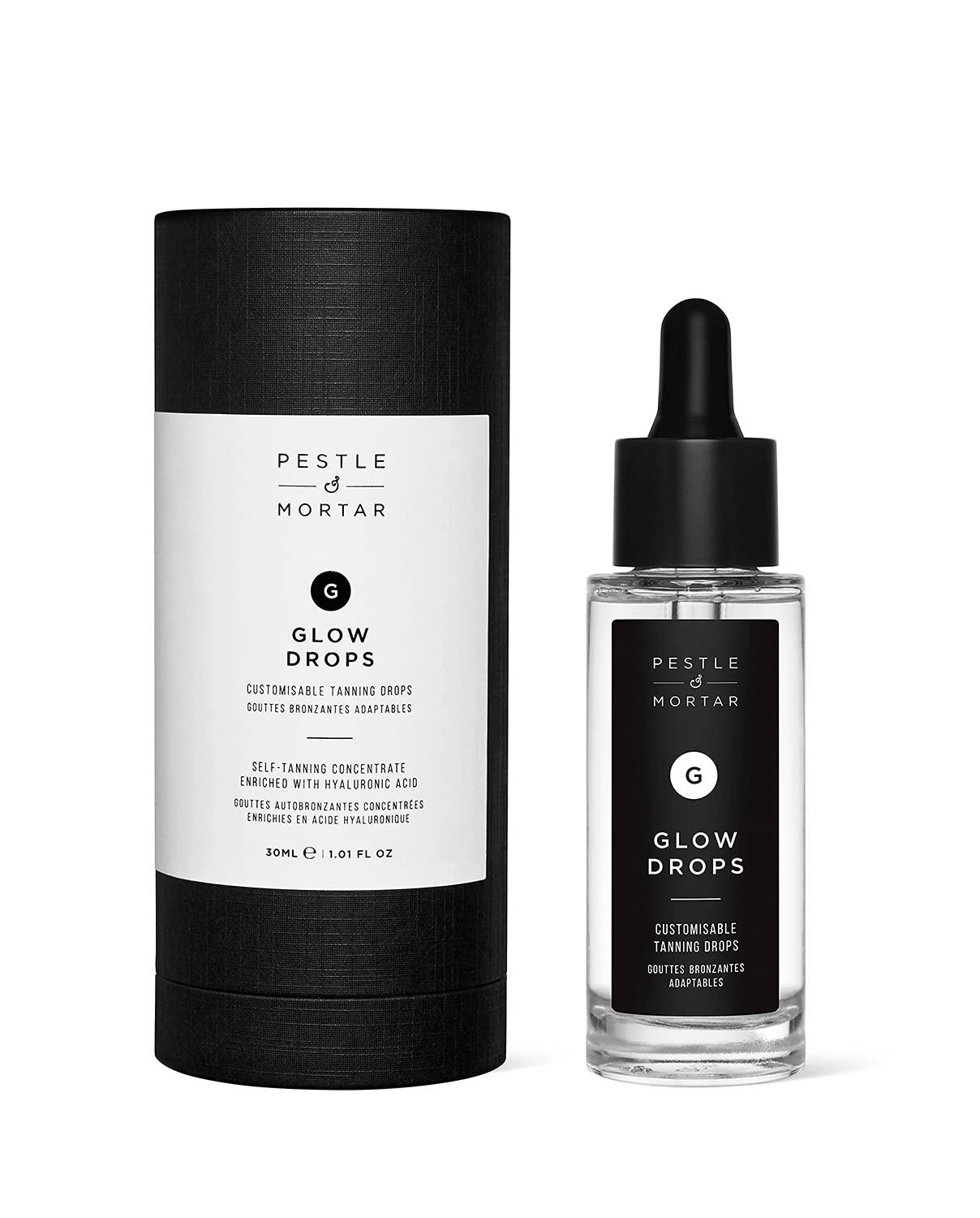 Pestle & Mortar Glow Drops - Customizable Sunless Self-Tanner with ...