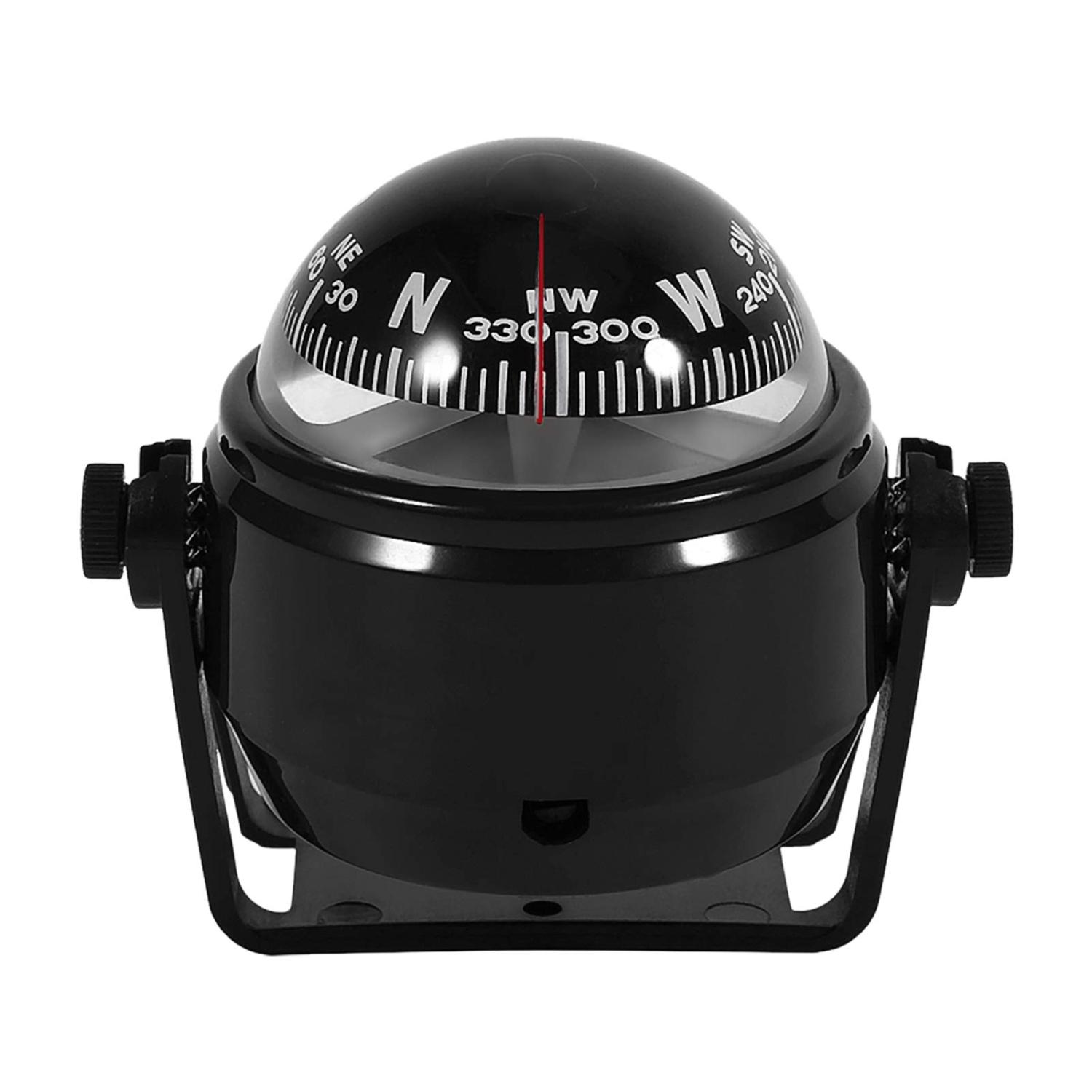 Multi-purpose Black Compass for Car Dashboard | Marine Compass for ...