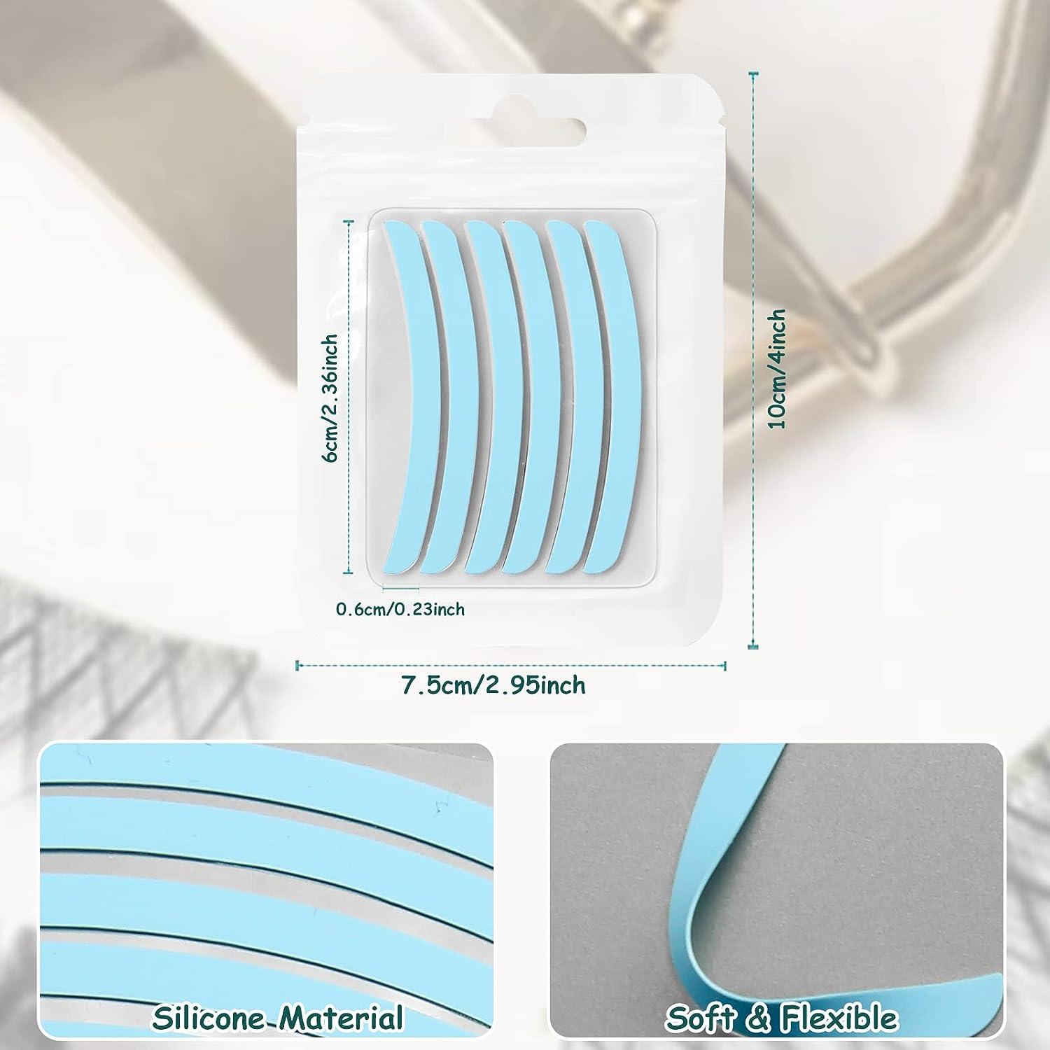 24Pcs Reusable Lash Lift Rods Ribbon Kit | Soft Silicone Perm Pads ...