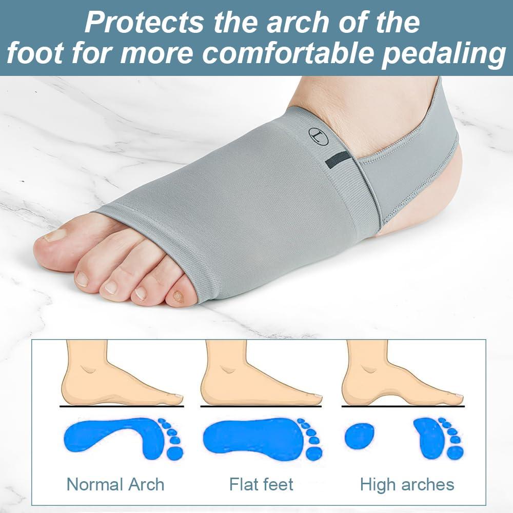 Dagord Footed Vaults Bandage - 2 Pairs of Arch Support Sleeves for ...