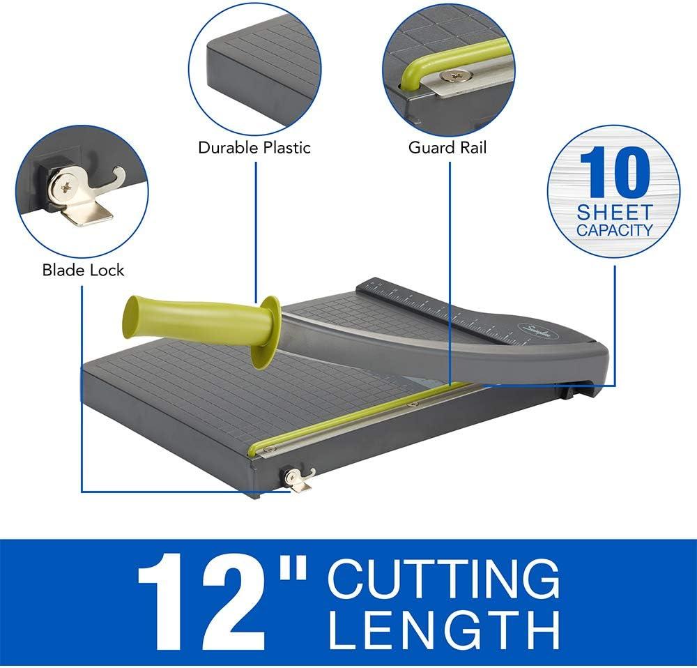 Swingline ClassicCut Lite Paper Cutter - 12 Cut Length, 10 Sheet ...