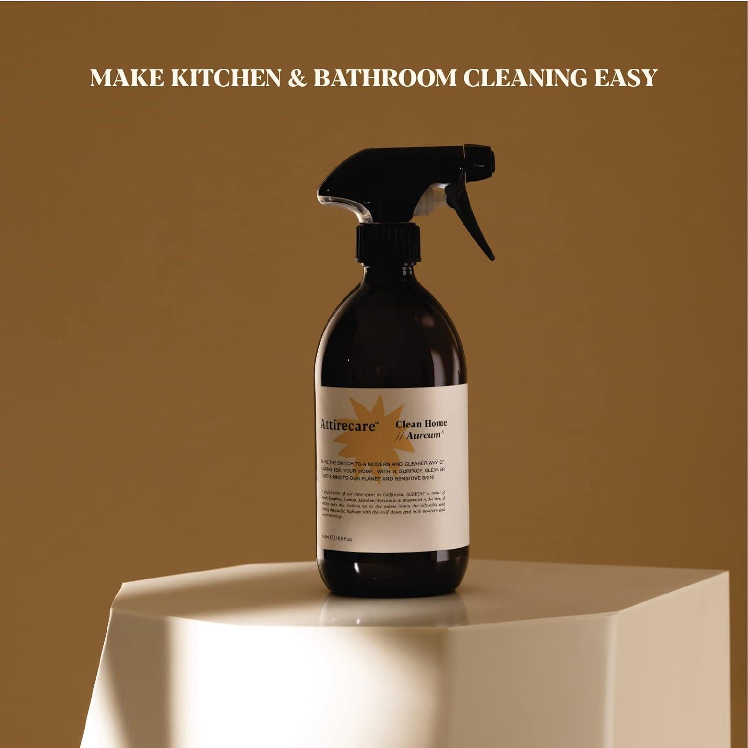 Attirecare Cleaning Spray - Multipurpose Household Mist for Bathroom ...