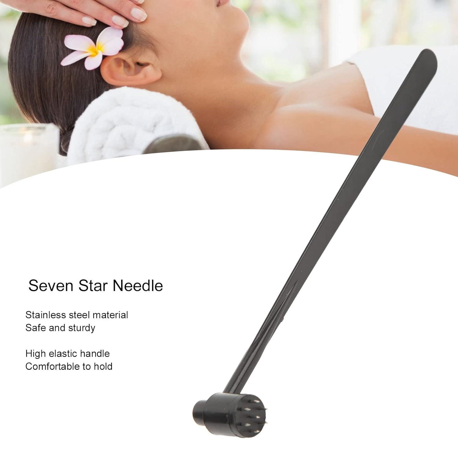 Seven Star Needle Set & Hammer - Stainless Steel Plum Blossom Skin ...