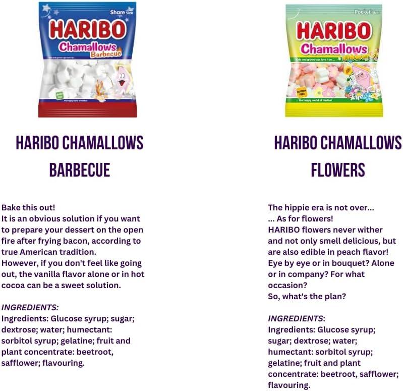 Haribo Sweet Gift Box Hamper Selection of Gummy Candies with Different ...