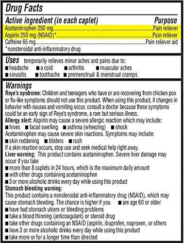 ValuMeds Extra Strength Headache Relief Caplets (300-Count ...