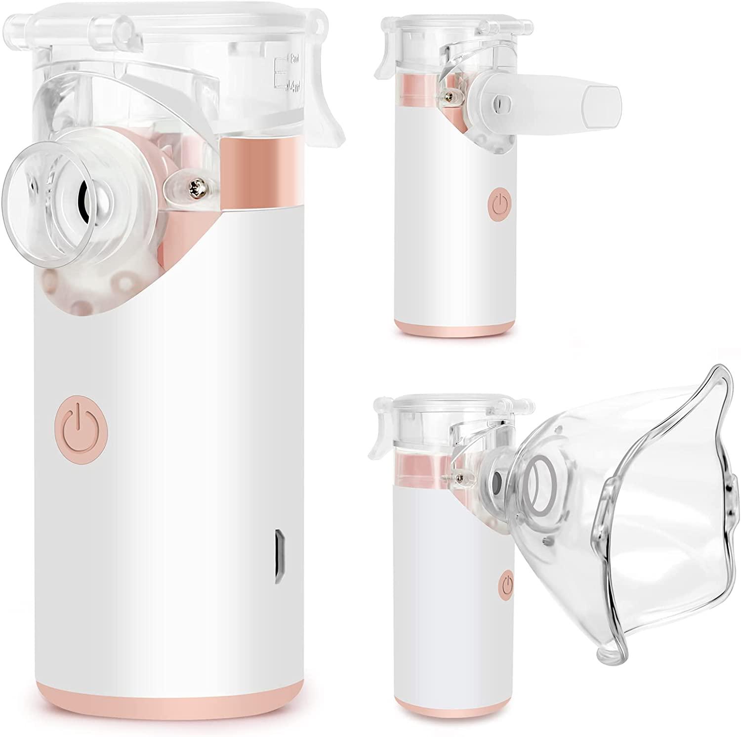 Portable Rechargeable Nebulizer - Handheld Cool Mist Machine for Adults ...