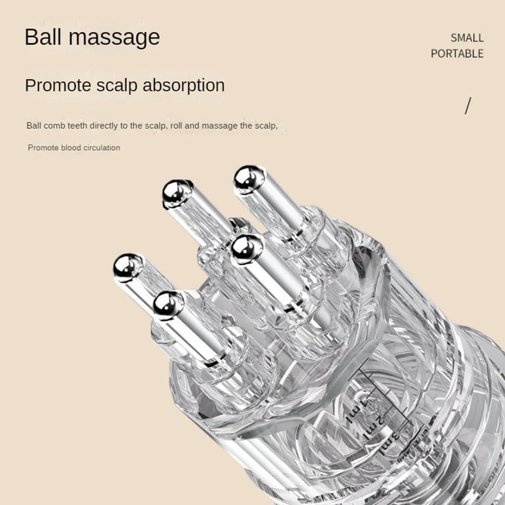 Scalp Applicator Comb Rolling Ball - Durable Hair Serum Applicator for ...