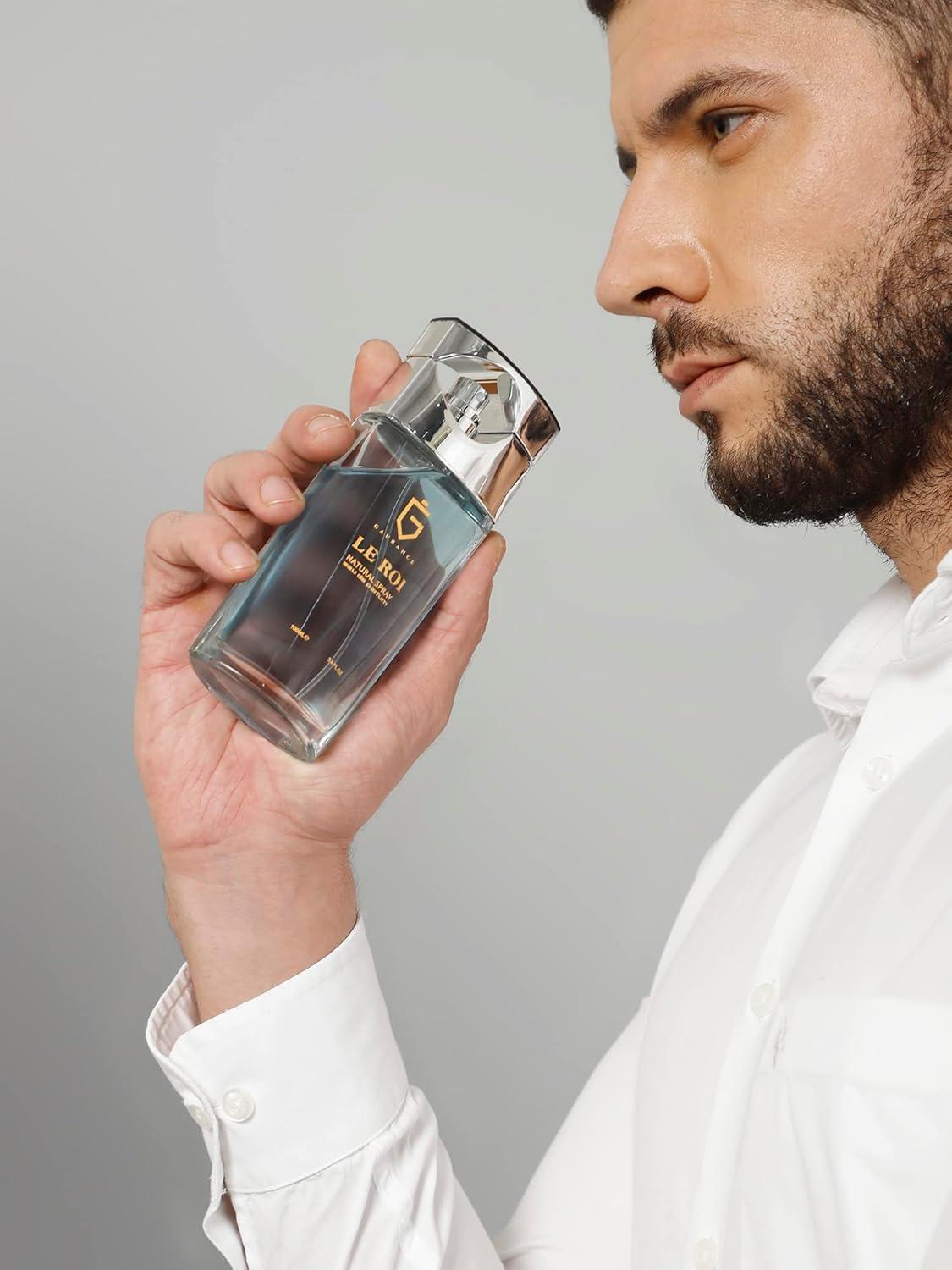 DJ Le Roi Perfume for Men with Long Lasting Smell Fresh French ...