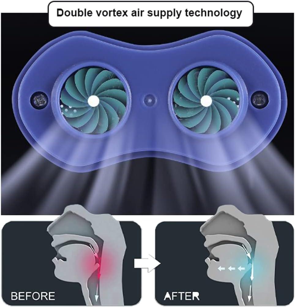 XUEMEIZI Anti Snoring Device - Hoseless Micro Cpap Maskless Respirator for Nasal Congestion ...