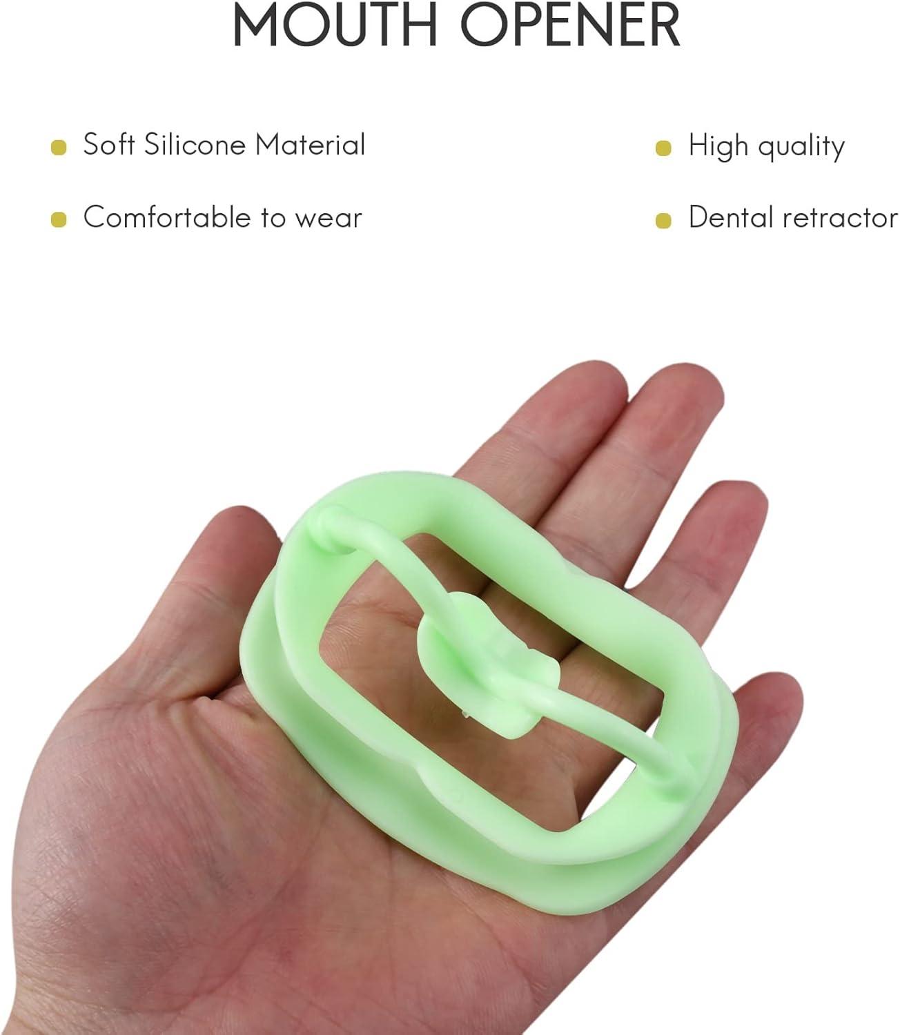 Buy Green Silicone Mouth Expander - Soft Intraoral Lip Expander for ...
