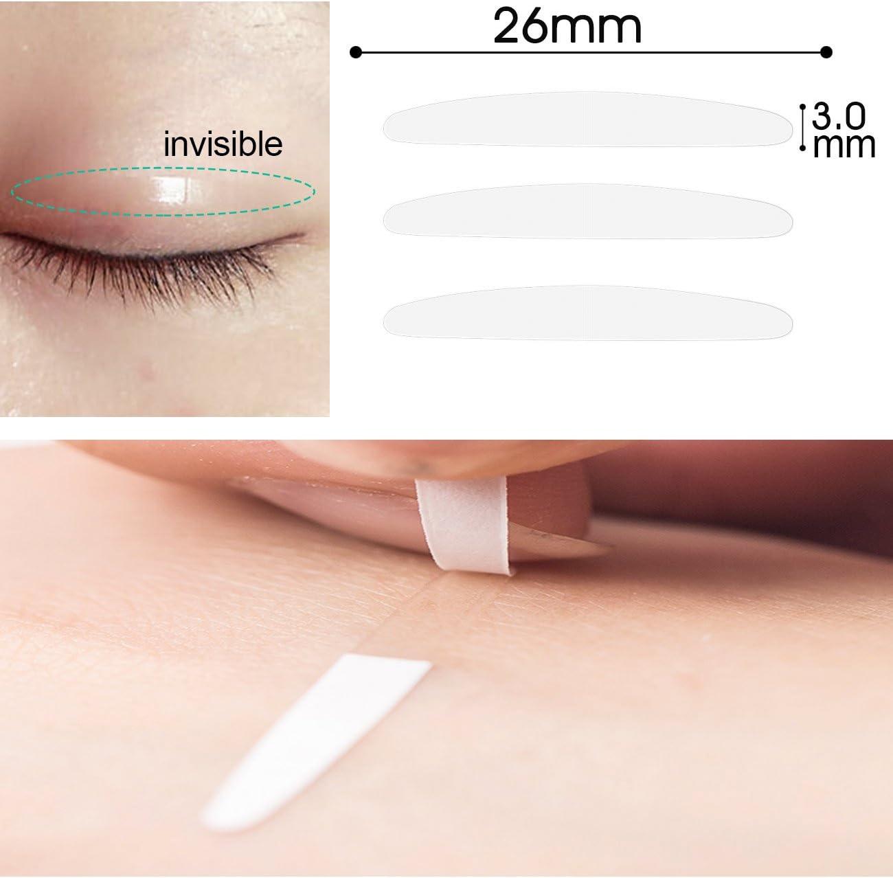 Both Sides Sticky Ultra Invisible Double Eyelid Tape Stickers Instant ...