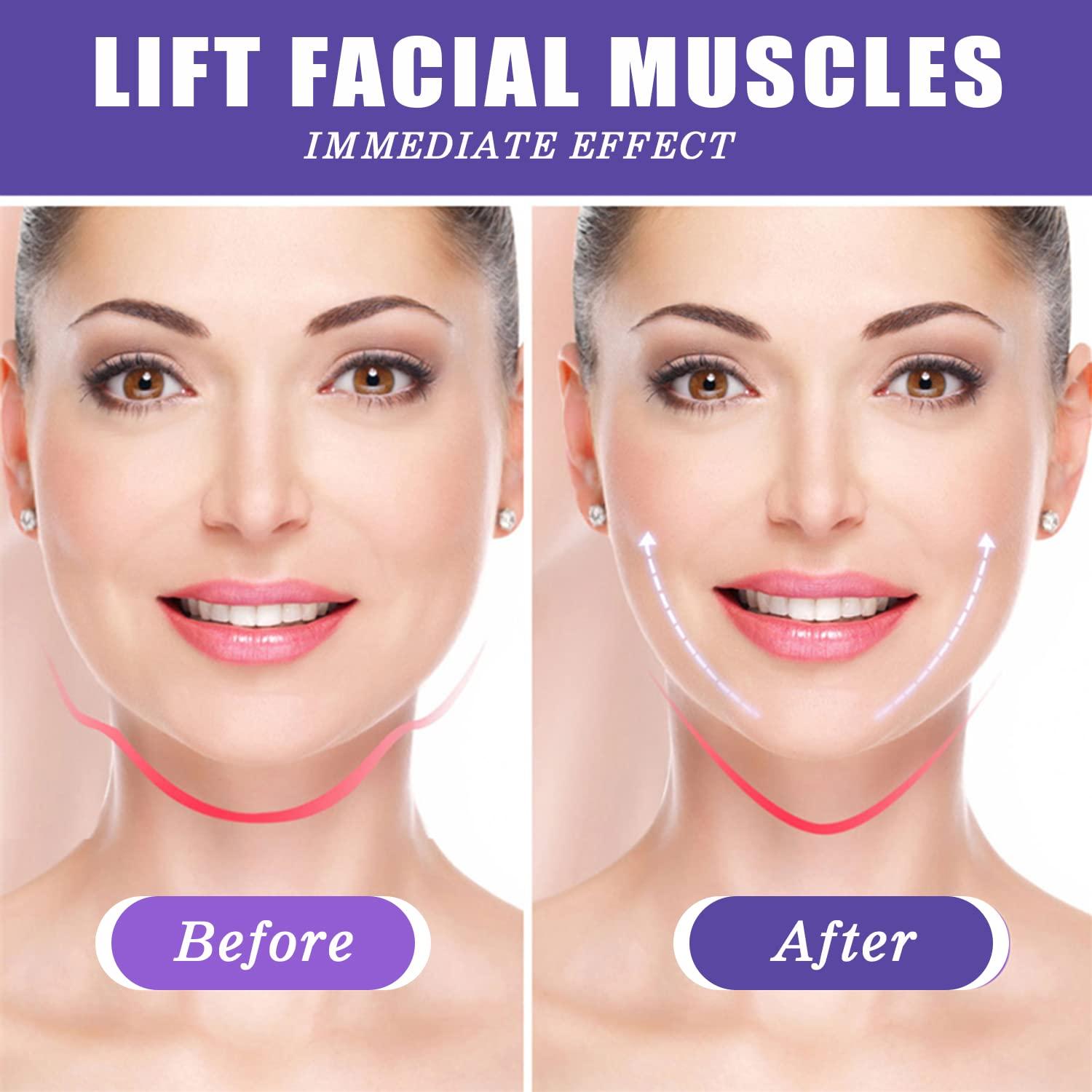 Oh K! Face Lift Tape 60 Pack - Waterproof Face Lift Stickers for ...