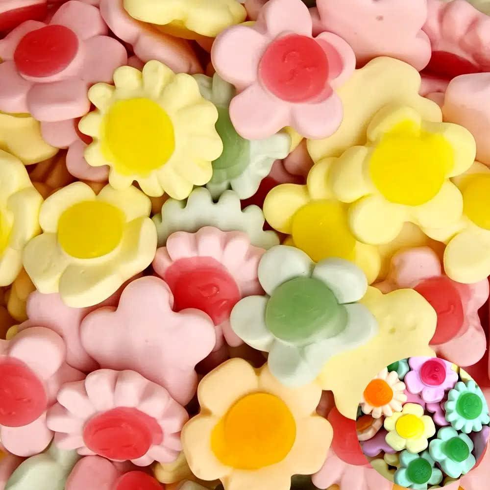 Happy Flowers Gummy Sweets 1kg Bag - Fruit Flavour Gummy Sweets | Buy ...
