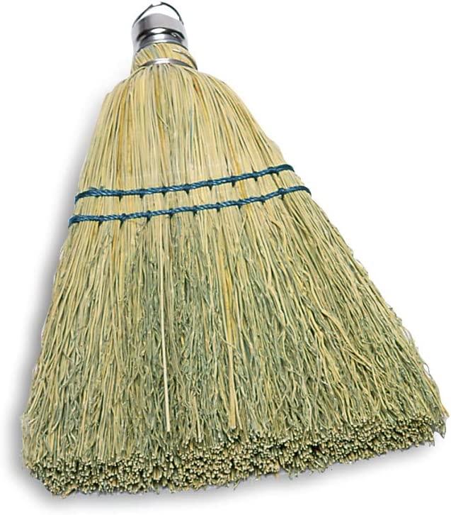 Rubbermaid Commercial 12 Inch Corn Whisk Broom - Yellow Flagged Natural ...