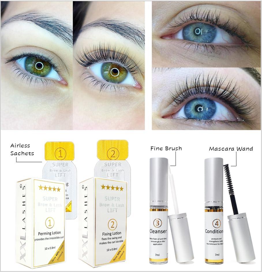 XXL Lashes Super Lash & Brow Lift Set 6.0 - Eyelash Lifting Permanent ...