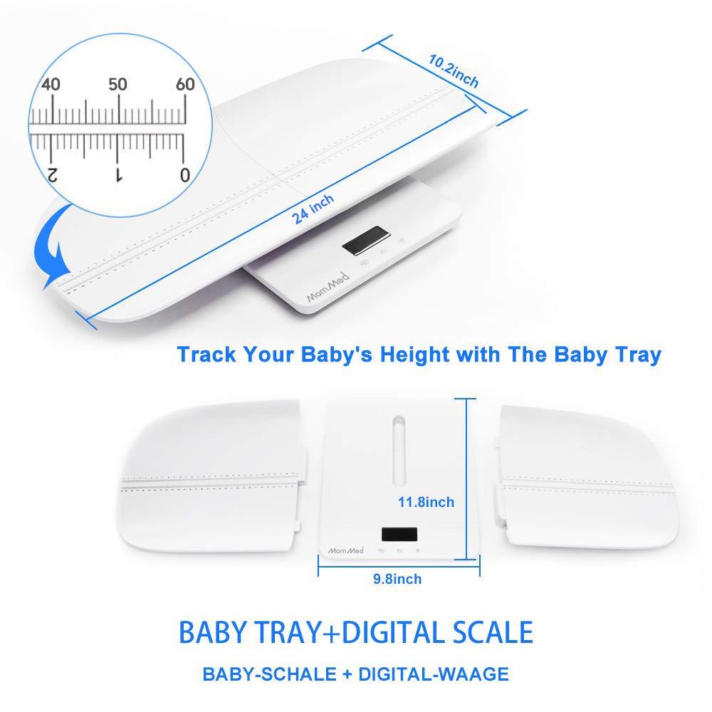 MomMed Baby Scale - Multi-Function Digital Infant & Toddler Scale with ...