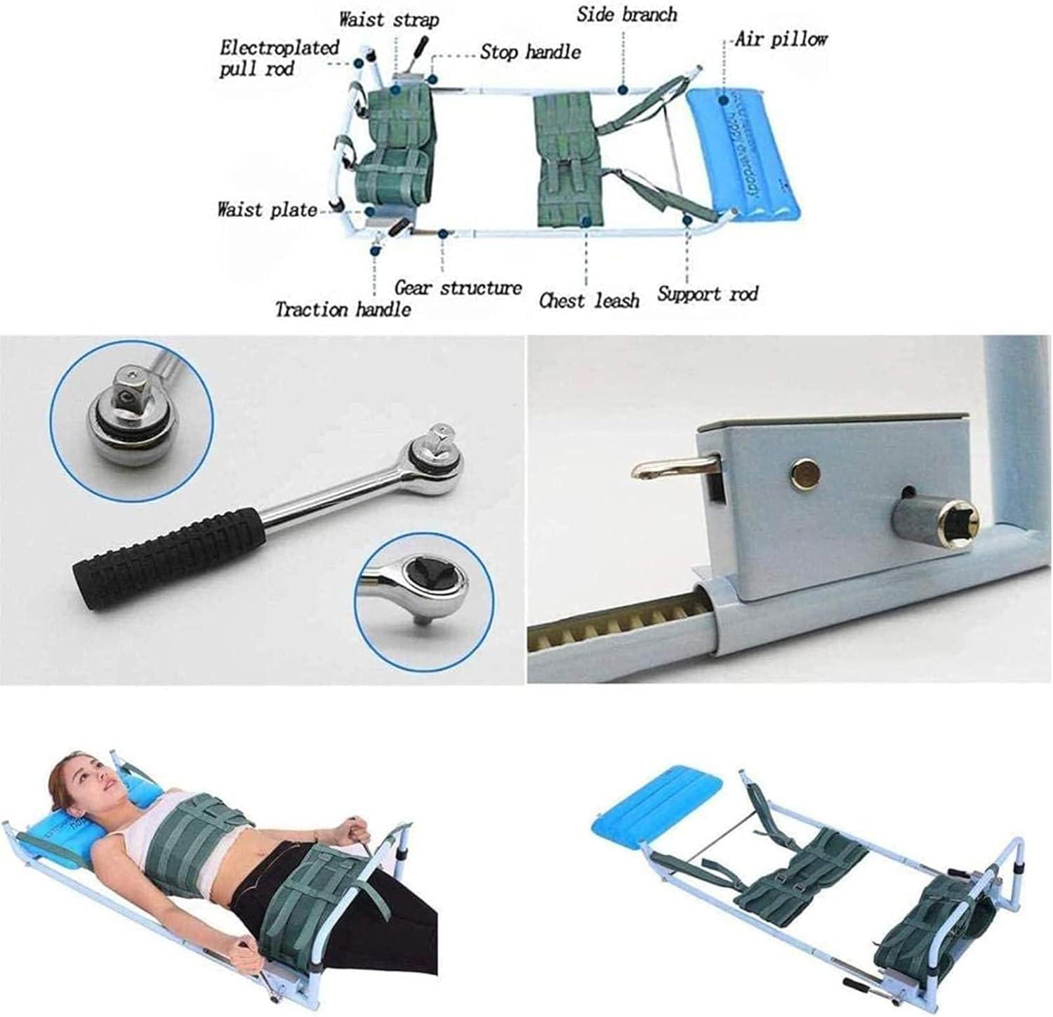 Buy Lumbar Vertebrae Traction Device - Home & Clinic Use for Back Pain ...
