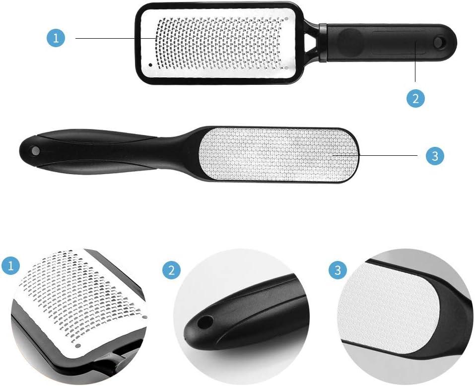 Fu Store Stainless Steel Foot Files Callus Remover 2 Pcs - Professional ...