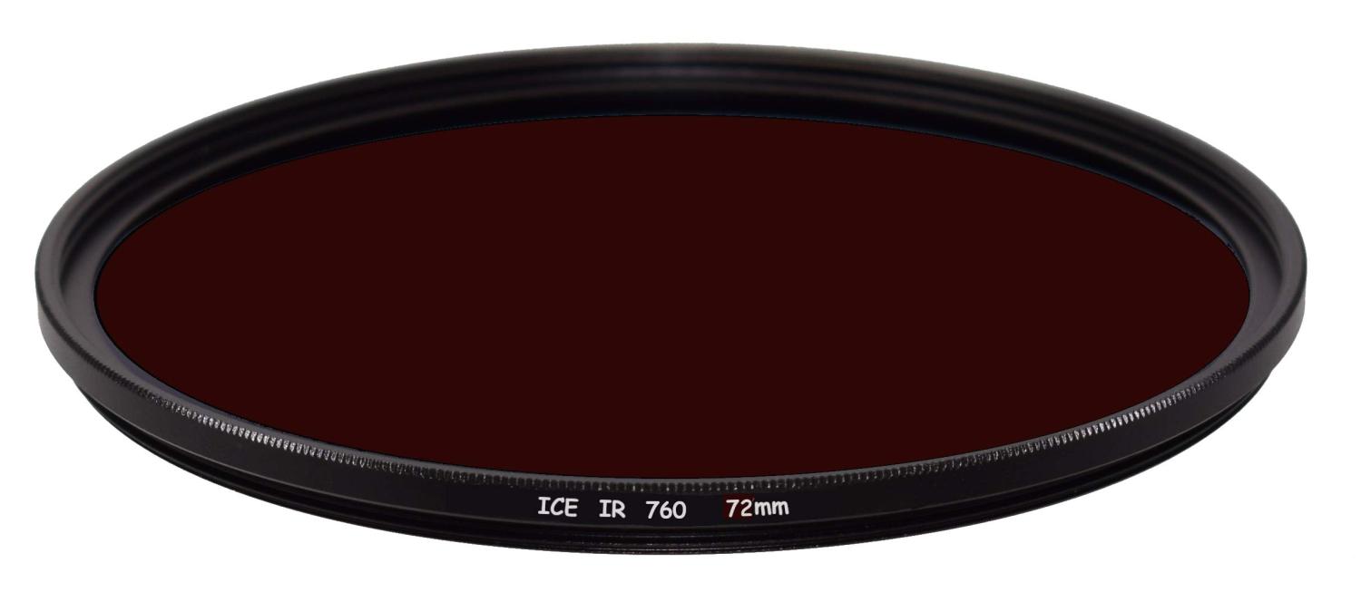 Ice IR 72mm 760nm Optical Glass Slim Infrared Filter - 760HB | Buy Now ...