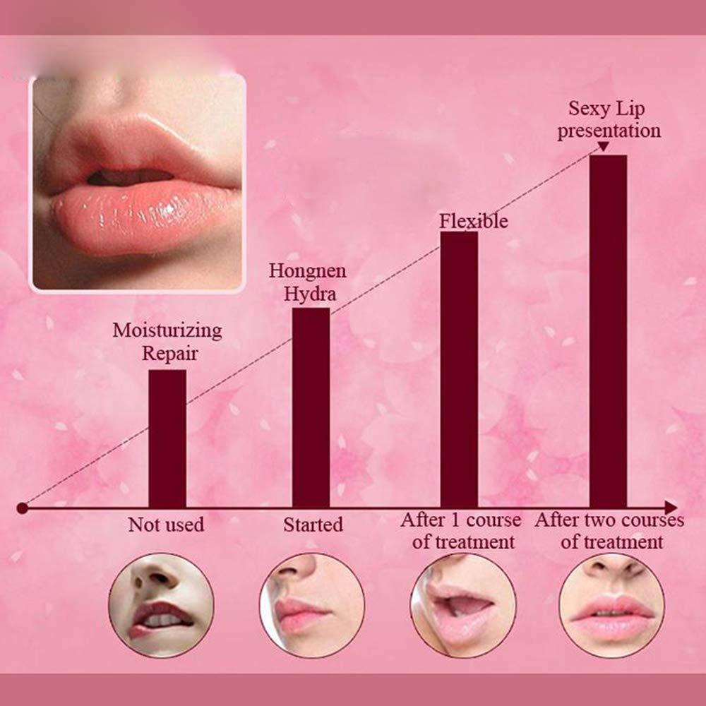 Collagen Crystal Pink Lip Mask - 30 Pieces for Moisturizing, Anti ...
