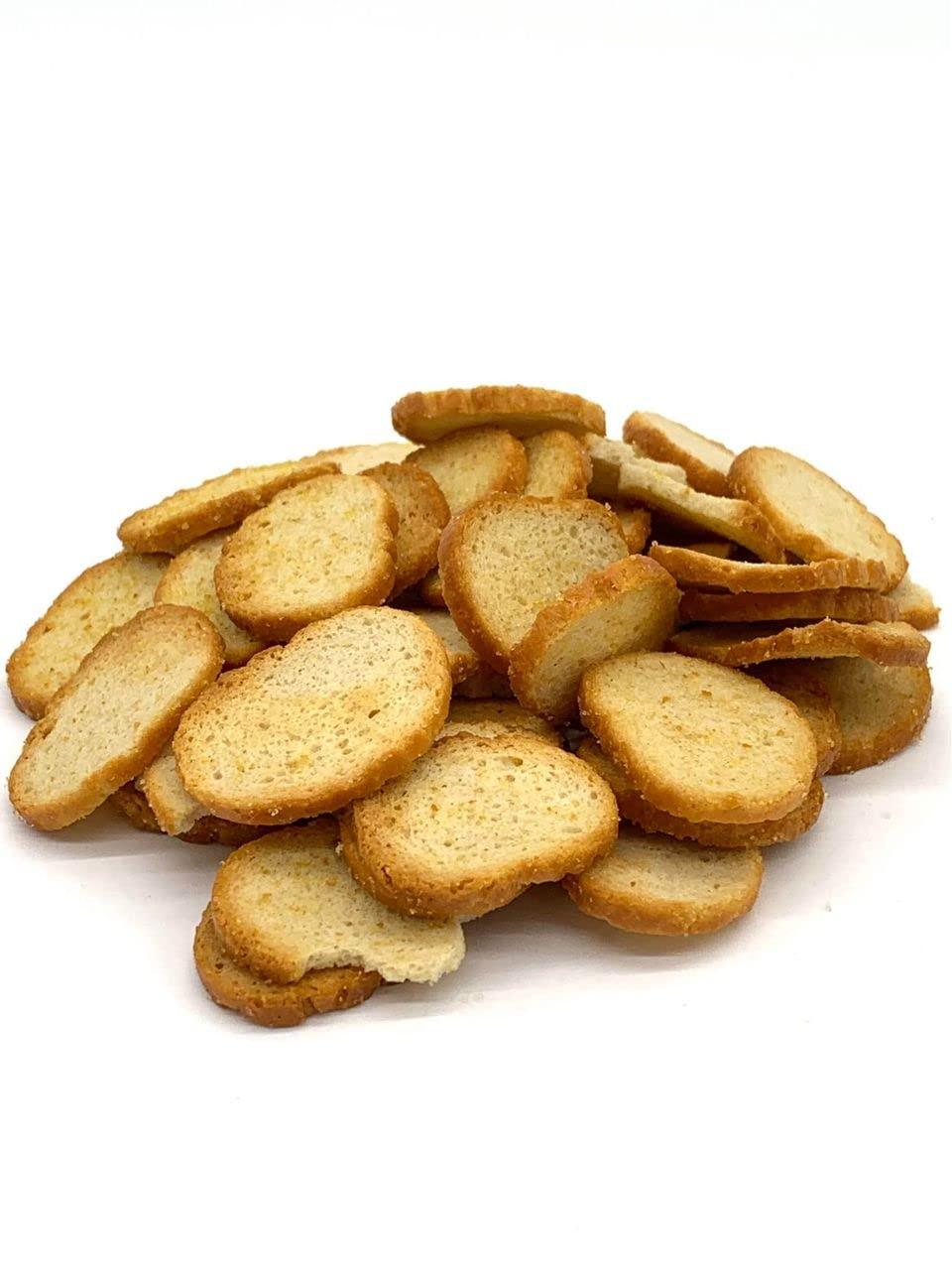 Garlic Bagel Chips - Bulk Size (1.5 lb.) Resealable Zip Lock Stand Up ...