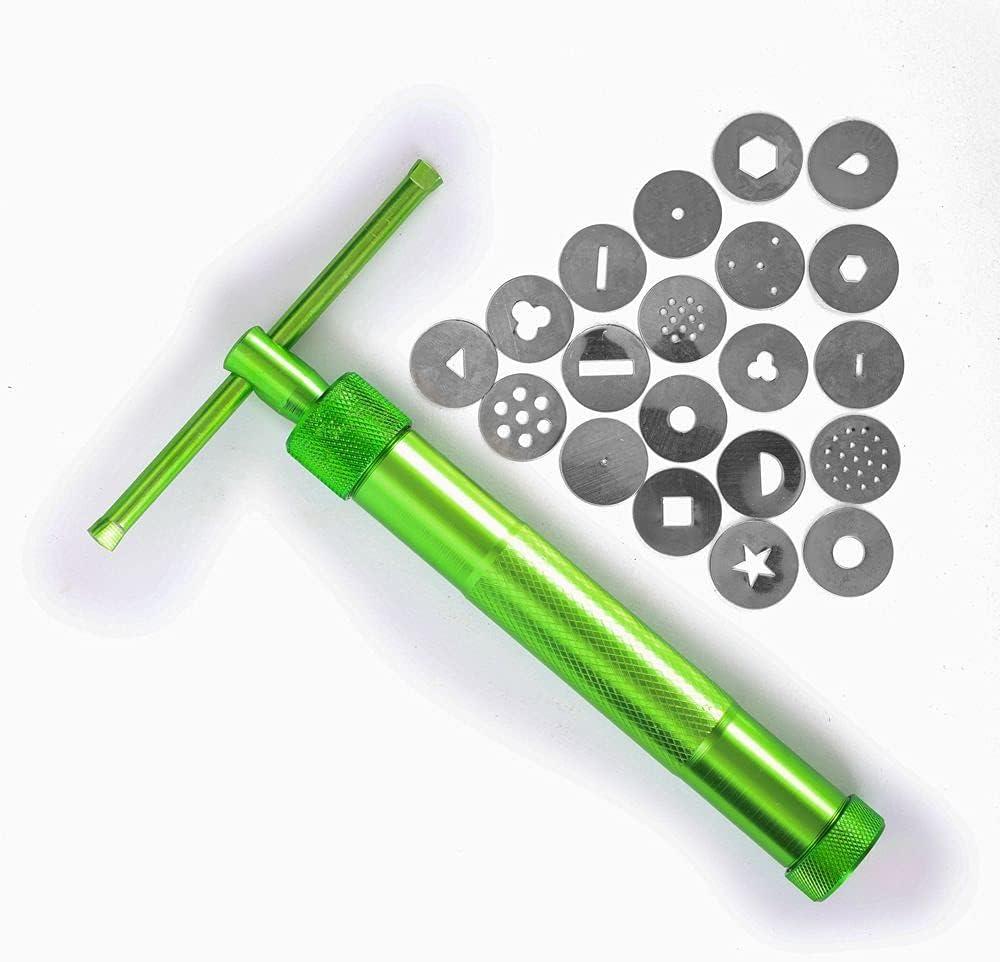 Stainless Steel Clay Extruder Sugar Paste Fondant Decorating Tool Set ...