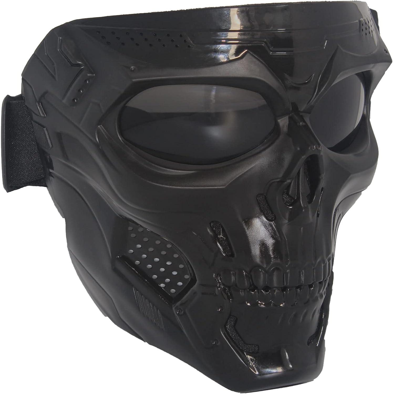 Airsoft Mask Paintball Mask Full Face Tactical Mask Suitable for ATV ...