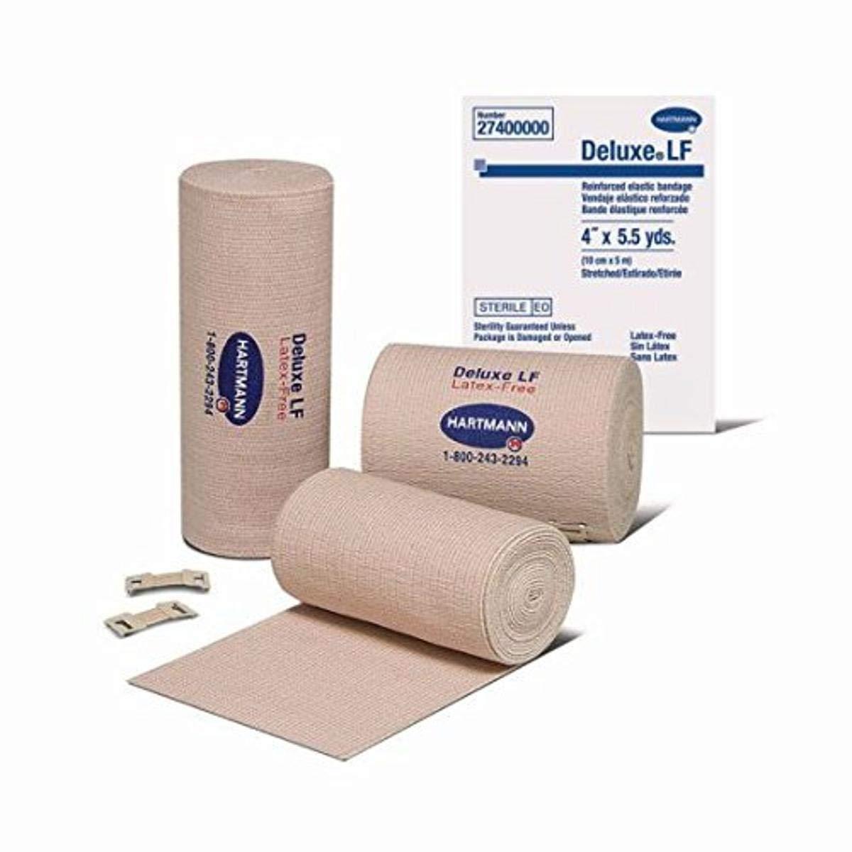 Hartmann Deluxe LF Elastic Bandage 6'' x 5 yd Roll - Flexible ...
