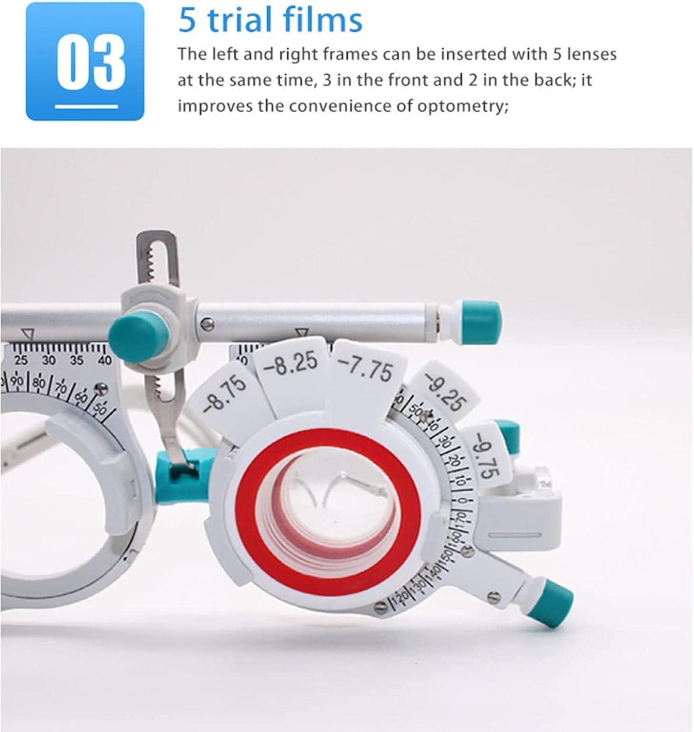 Buy HNCXHX Adjustable Optical Test Lens Frame - Perfect for Eye Exams ...