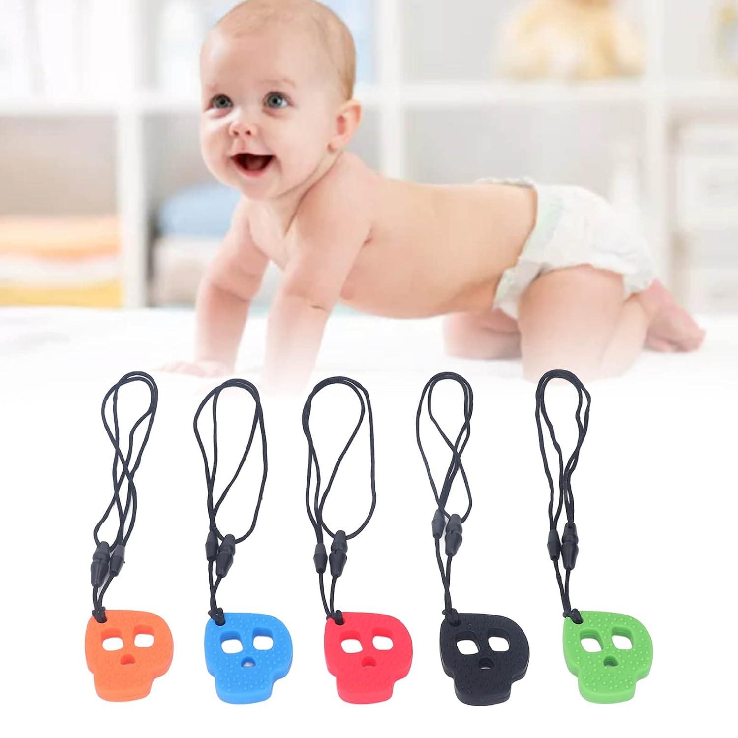 5 Piece Silicone Chewing Chains for Sensory Kids | Oral Motor Aids for ...