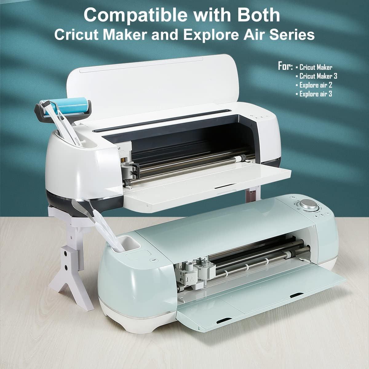 Adjustable Stand for Cricut Maker/Explore Air - Extra Legs, Vinyl Roll ...