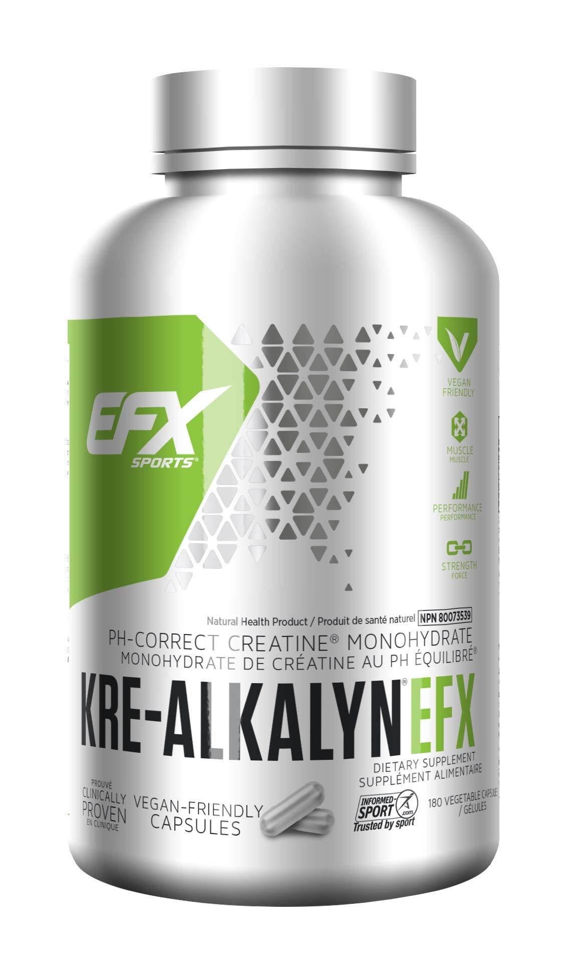 EFX Sports Kre-Alkalyn | PH-Correct Creatine Monohydrate | Multi ...