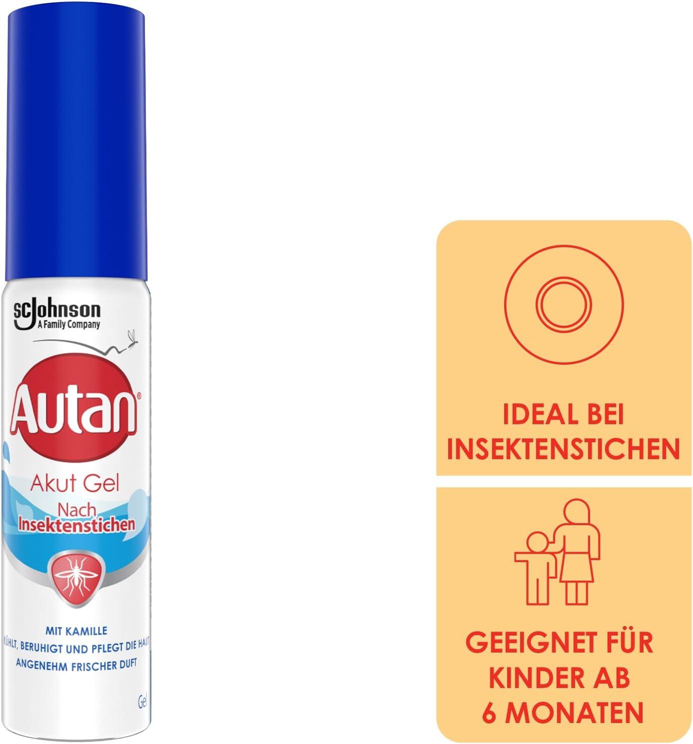 Autan Akut Gel 25ml - Fast-Acting Insect Bite Relief | Buy Now with ...