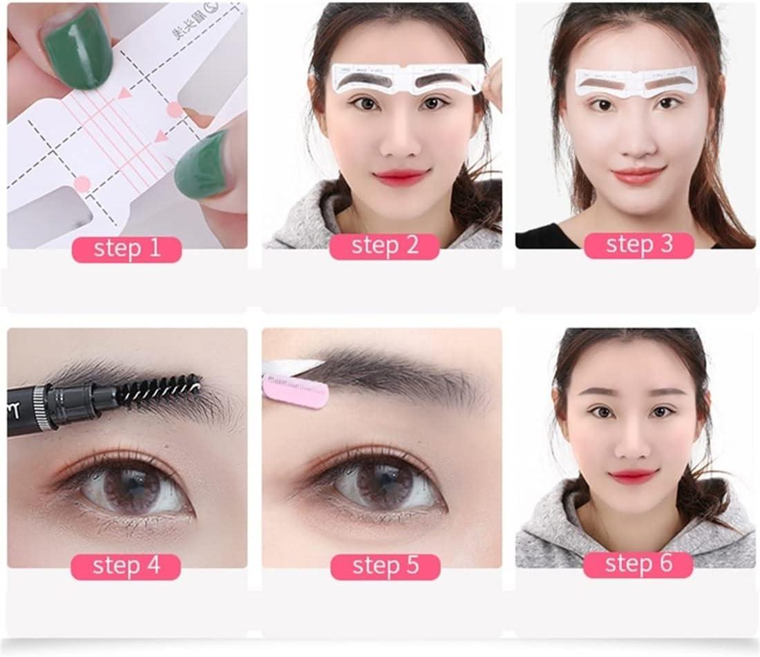 InfantLY Bright Eyebrow Stickers | Eyebrow Card Template for Easy ...