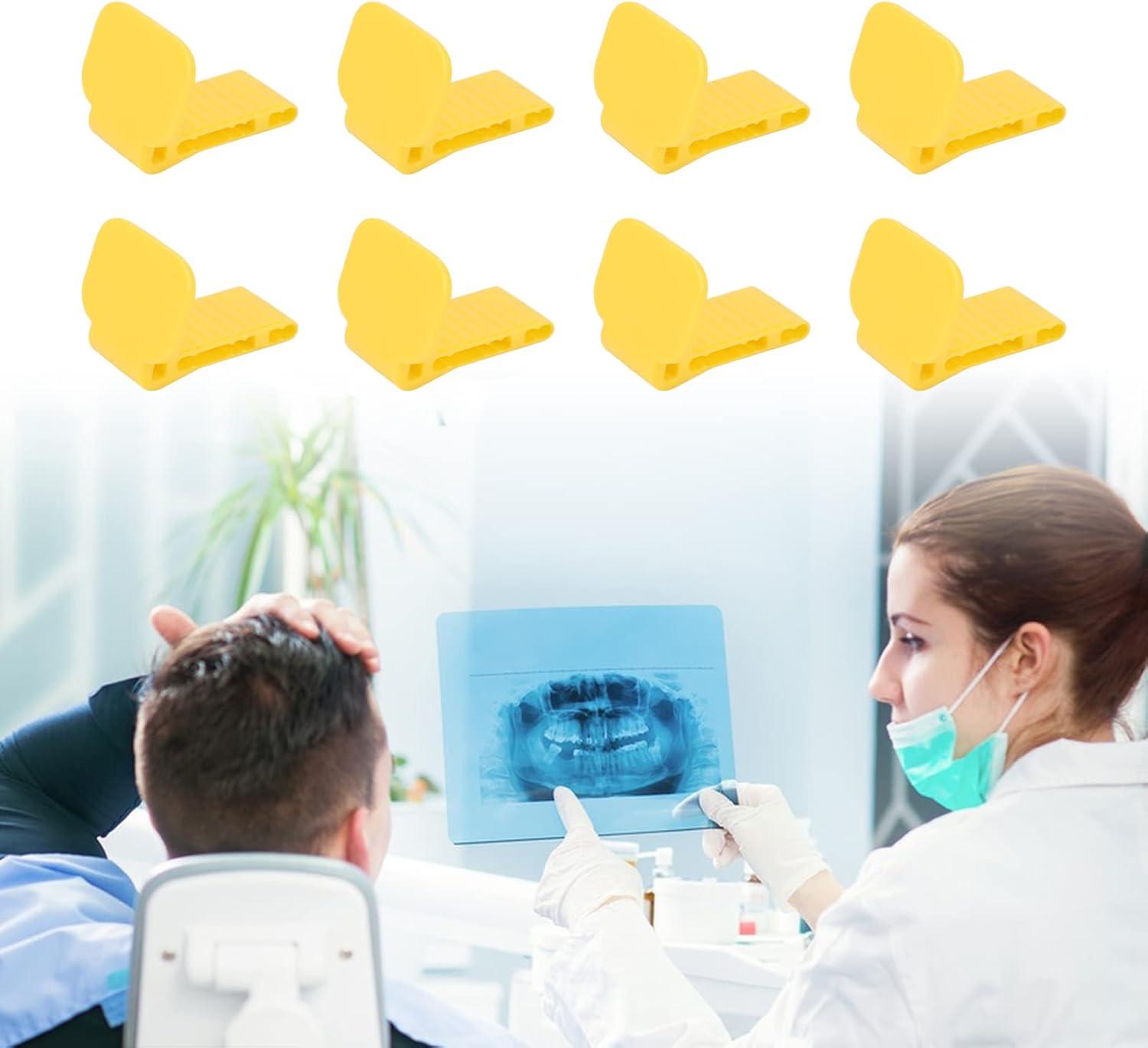 8 Pack X-Ray Bite Block Mouth Rests - Heat Resistant Positioning System ...
