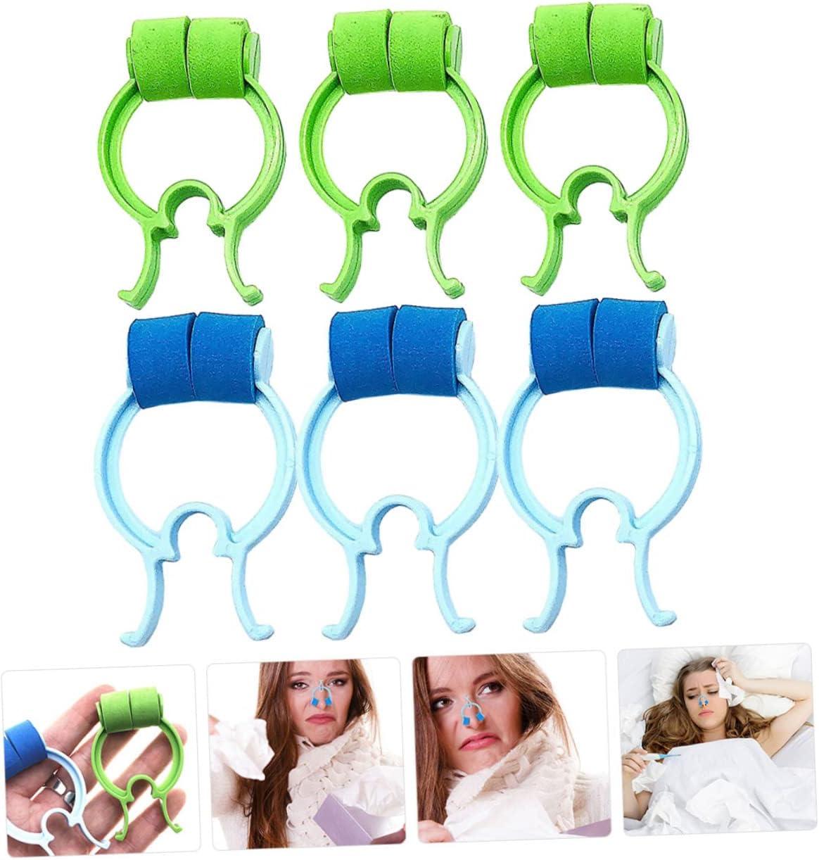 6pcs Fixed Pinch Nose Nasal Strips for Snoring Relief - Portable Nose ...