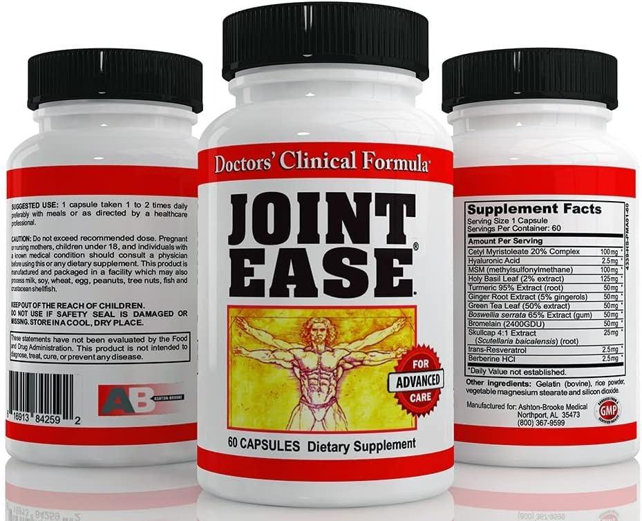Joint Ease Doctors Clinical Formula- Advanced Joint Care with CMO, HA ...