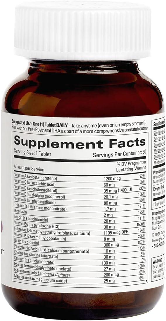 The Honest Company Love the Bump Prenatal Once Daily Supplement - Non ...