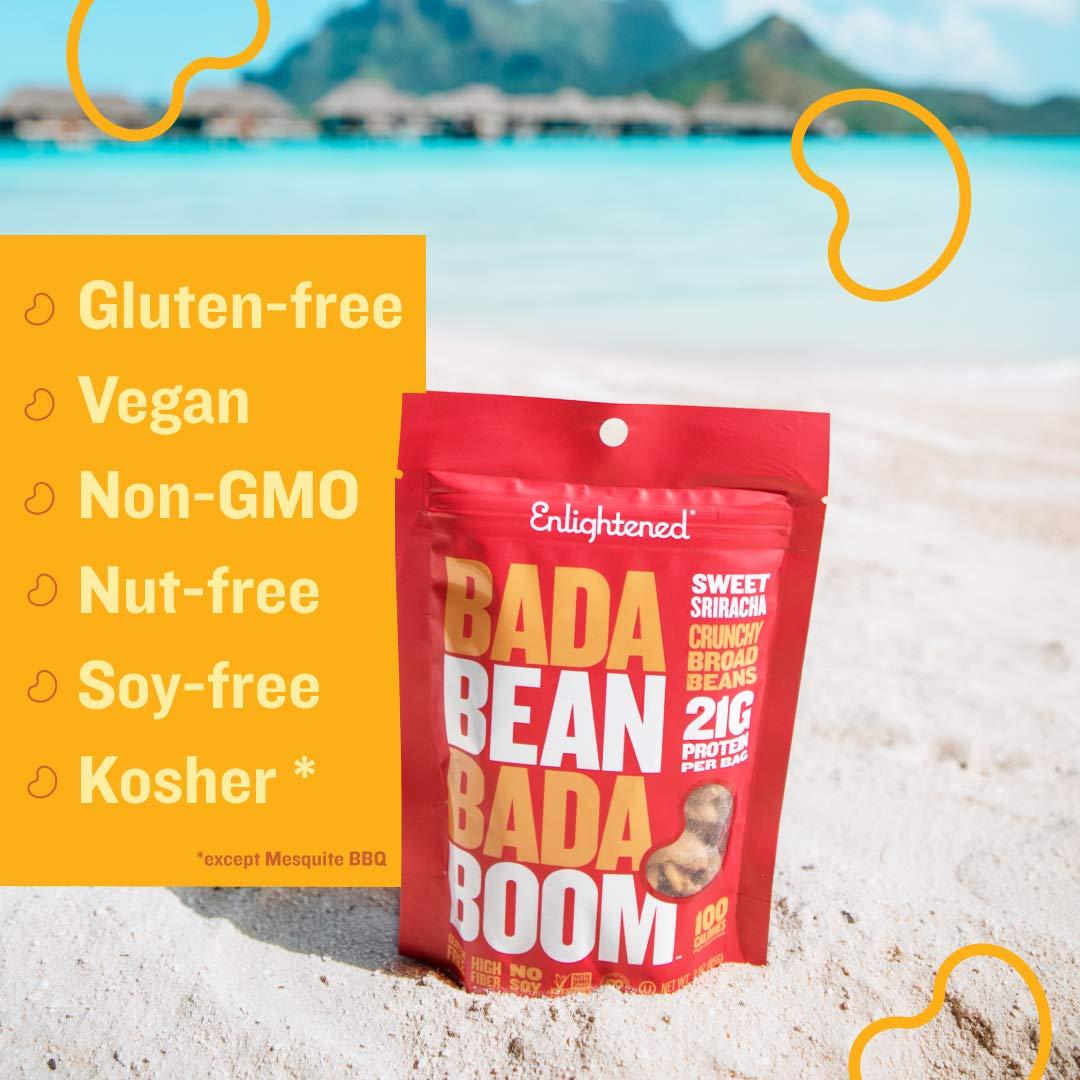 Bada Bean Bada Boom Spicy Wasabi - Plant-Based Protein Snack, Gluten ...