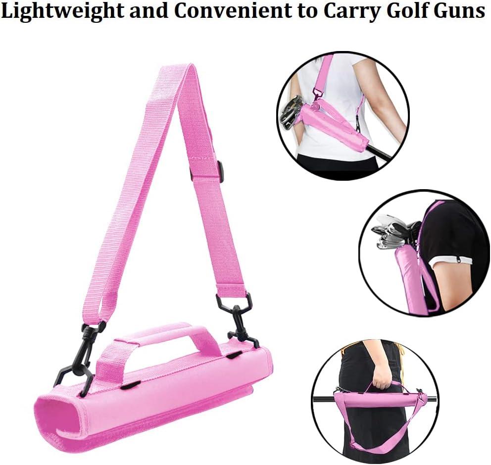 Portable Golf Club Carry Bag, Lightweight Travel Carrier Bag for Golf ...